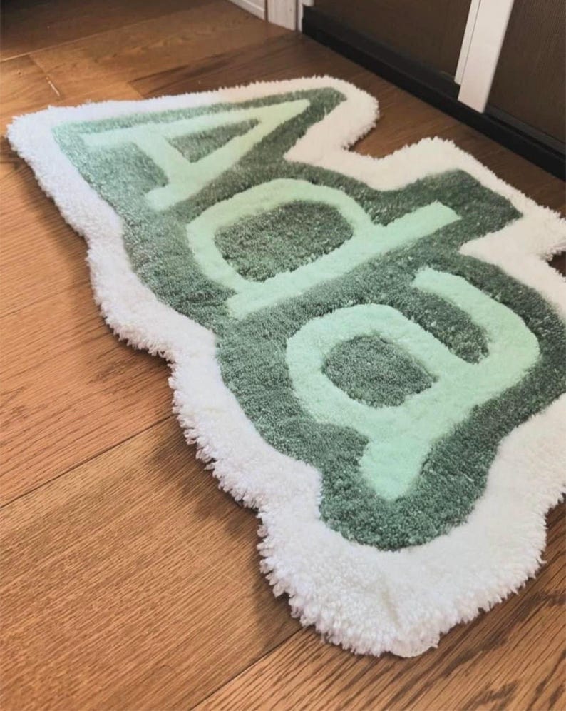 Personalized Name Rug - Etsy