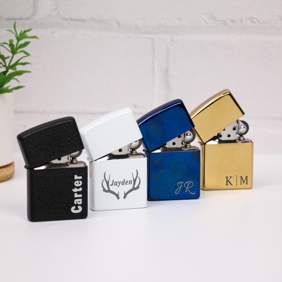 CUSTOM GROOMSMAN LIGHTERS | Best Man Gift, Groomsman Gift, Engraved ...