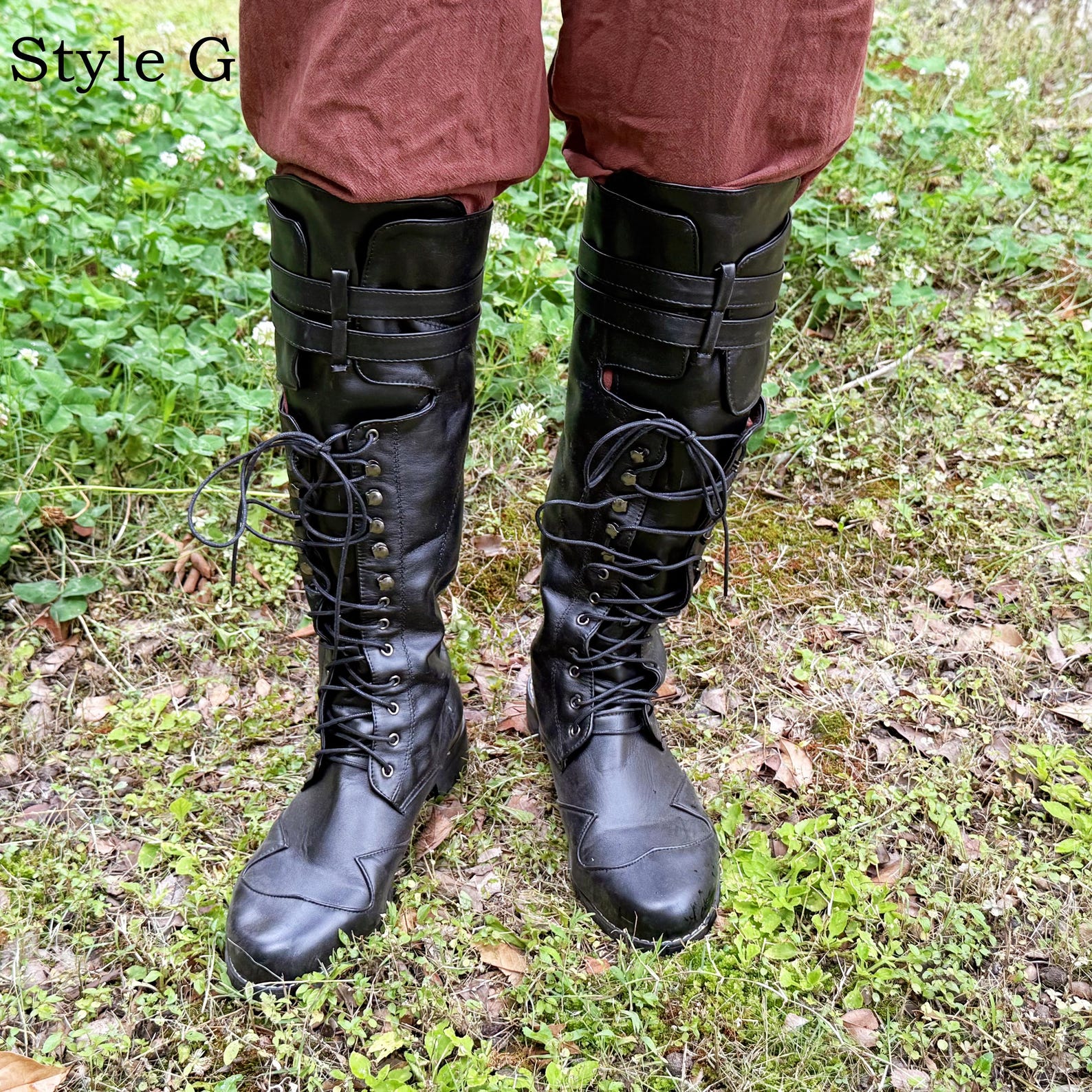 Medieval LARP Boots, Viking Medieval Boots, Renaissance Footwear ...