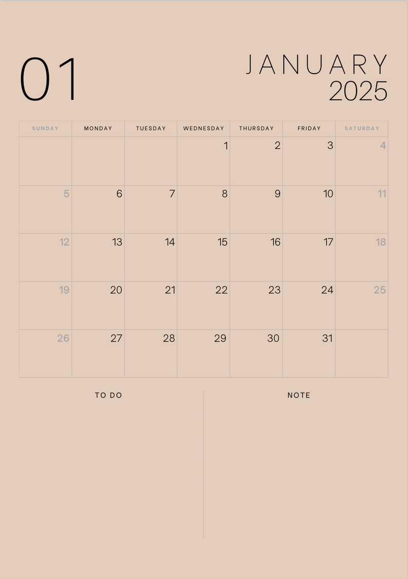2025 Planner – January 2025 - December 2025, This 2025 Monthly Planner ...