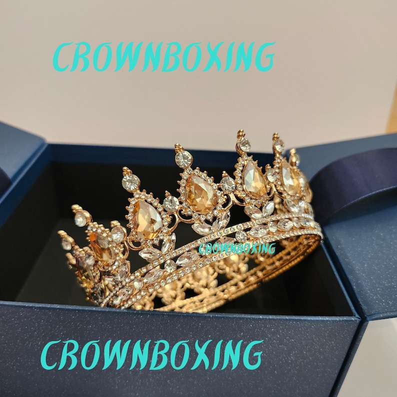 Gold Queen Crown, Wedding Princess Tiara and Crown, Wedding Tiara Crown ...