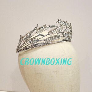 Bridal Wedding Tiara,silver Bridal Crown, Crystal Tiara Costume ...