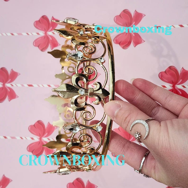 Bridal Tiara Round Crown Queen Crown, Wedding Tiara Sweet 16th ...