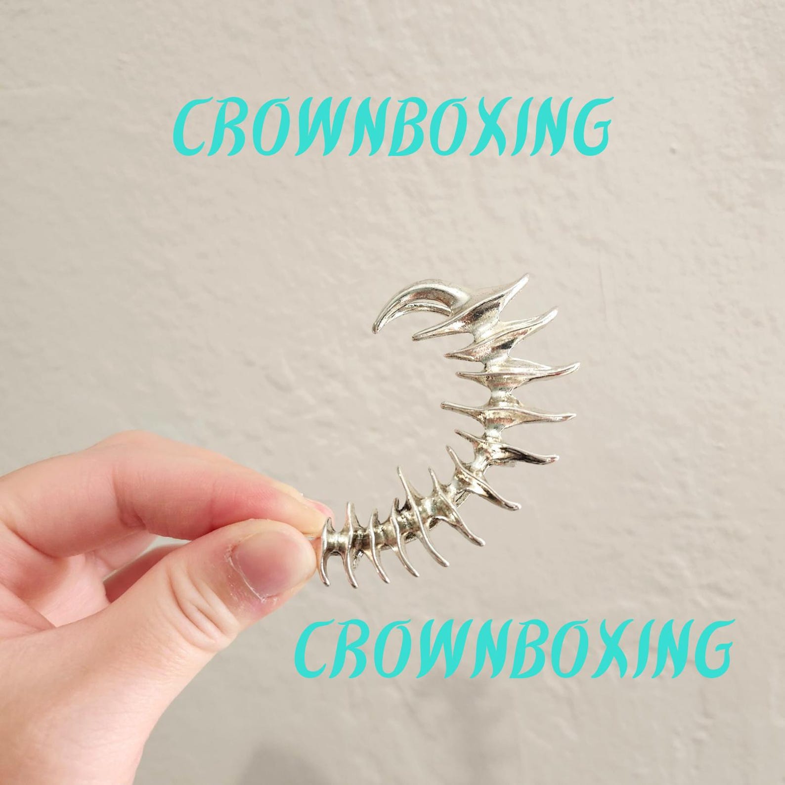 Single Punk Gothic Skeleton Spike Ear Clips Earring for Women Hip Hop ...