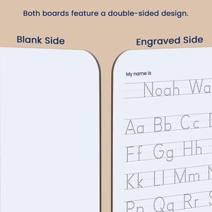 Kids Personalized Name Tracing Board | Montessori Writing Practice Tool ...