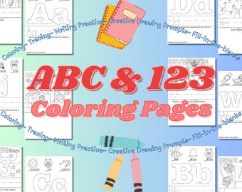 Learn Your 123s Coloring Pages Printable Interactive Number Worksheets ...