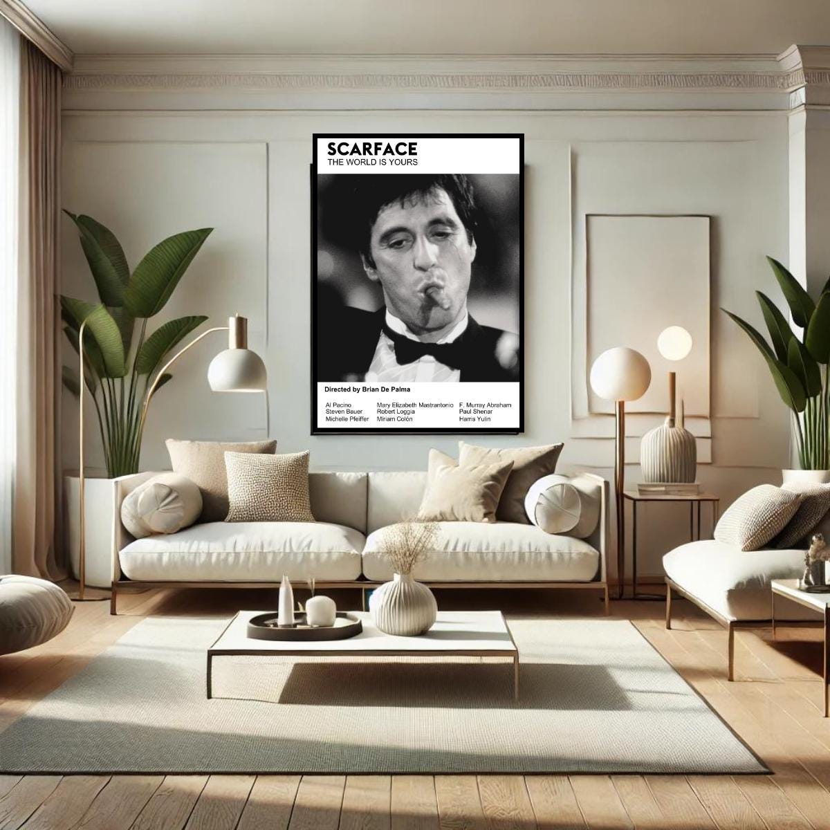 Scarface Movie Poster – Prints for Cinema Rooms, Wall Art, Home Decor ...