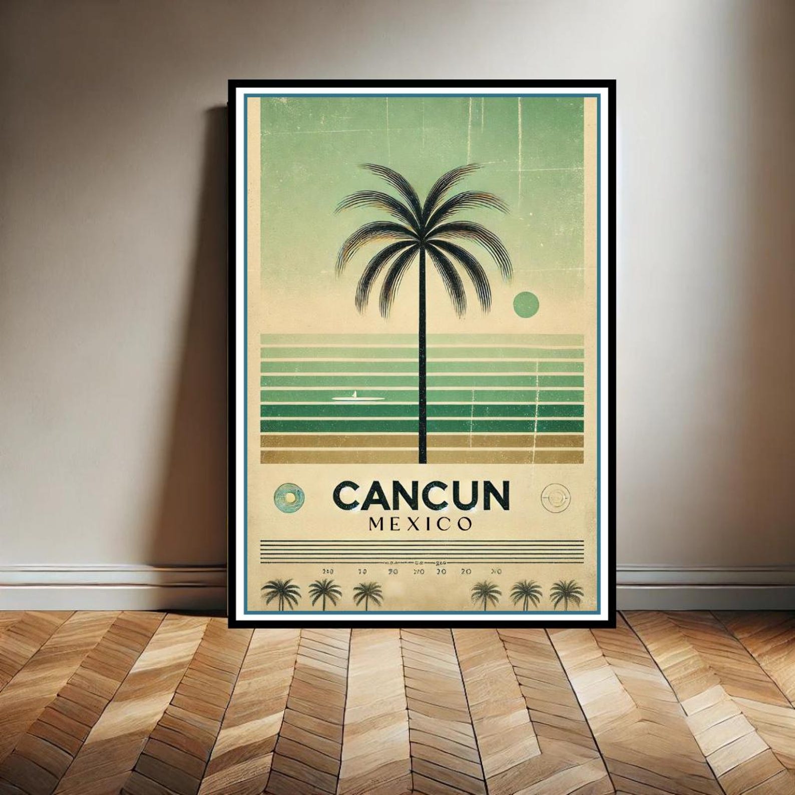 Cancun Poster, Cancun Travel Print, Minimalist Travel Print, Fashion ...