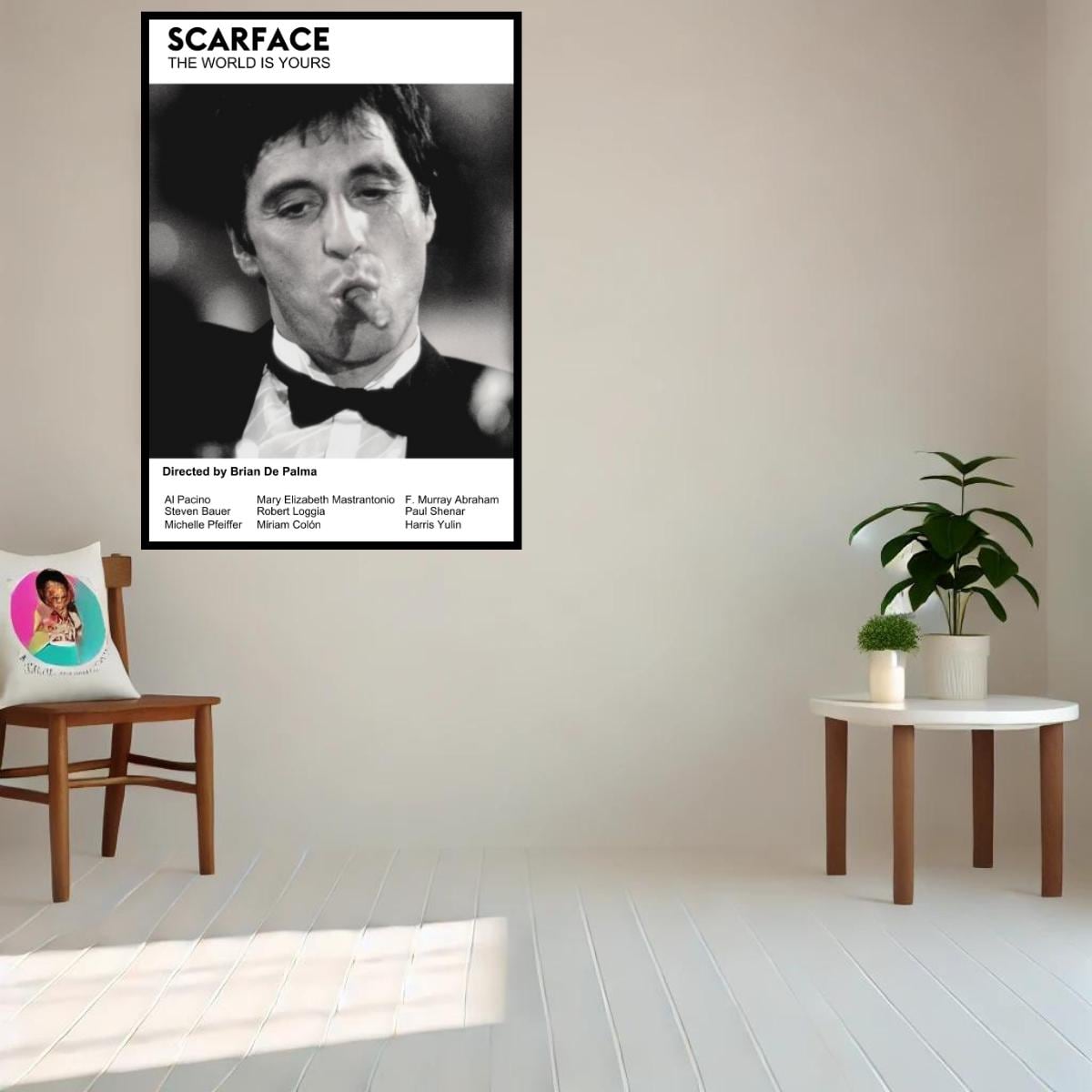 Scarface Movie Poster – Prints for Cinema Rooms, Wall Art, Home Decor ...