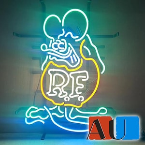 Rat Fink Neon - Etsy