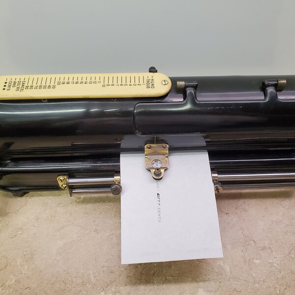 Antique Check Writer - Etsy