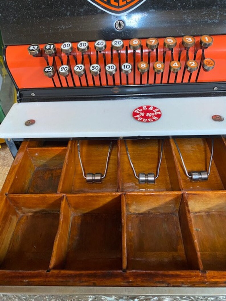 Vintage Harley Davidson Themed NCR Model 928 Mfg 1-25-1910 FREE ...