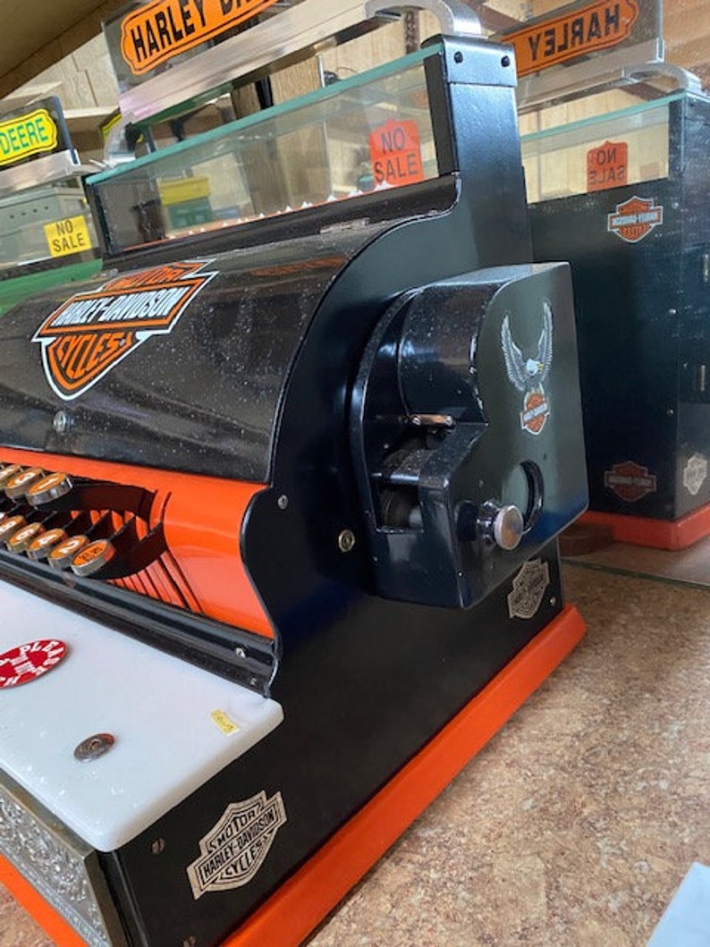 Vintage Harley Davidson Themed NCR Model 928 Mfg 1-25-1910 FREE ...