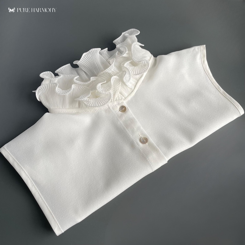 Ruffle Collar - Etsy