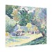 UNFRAMED Colorful French Landscape Watercolor Art Print Vibrant Wall ...