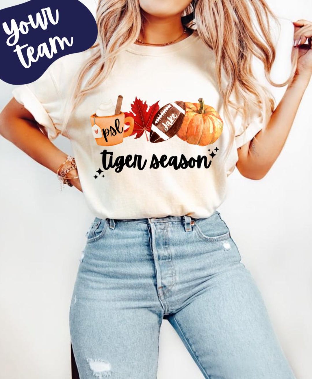 Custom Fall Football Shirt With Personalized Name, Football Mama ...