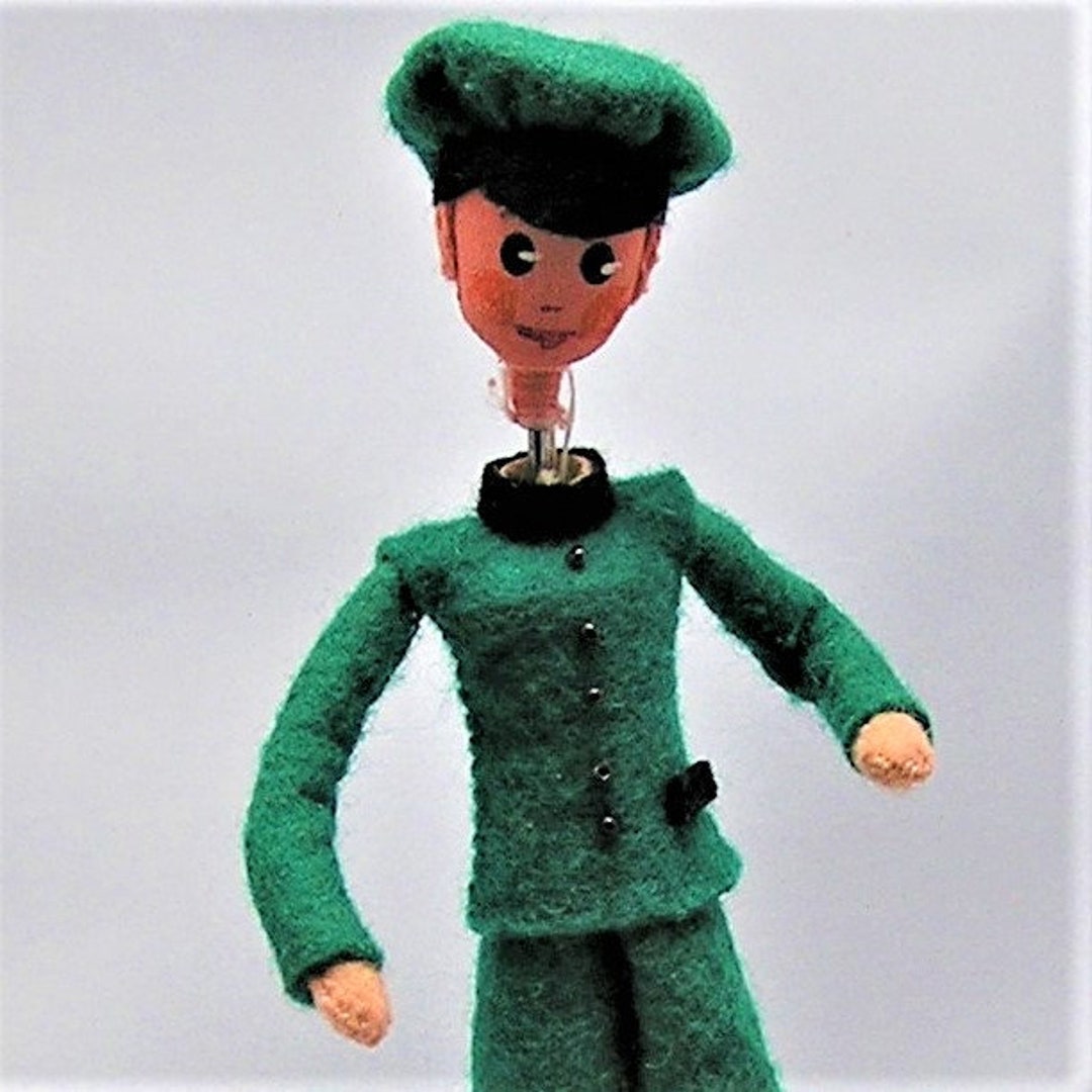 Vintage BAPS Doll Puppet. Irish Laddie Dressed in Green and - Etsy