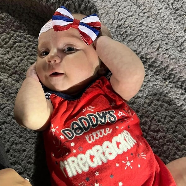 Infant Hair Bow - Etsy