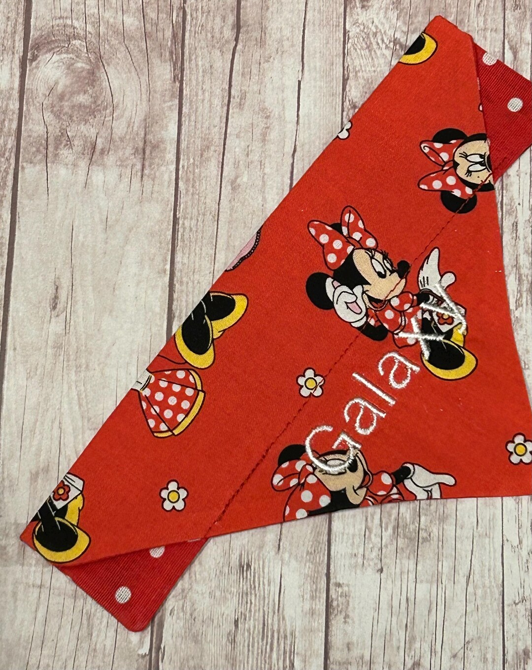 Minnie Mouse Dog Scarf, Minnie Mouse Cat Scarf, Cute Mickey Mouse Cat ...