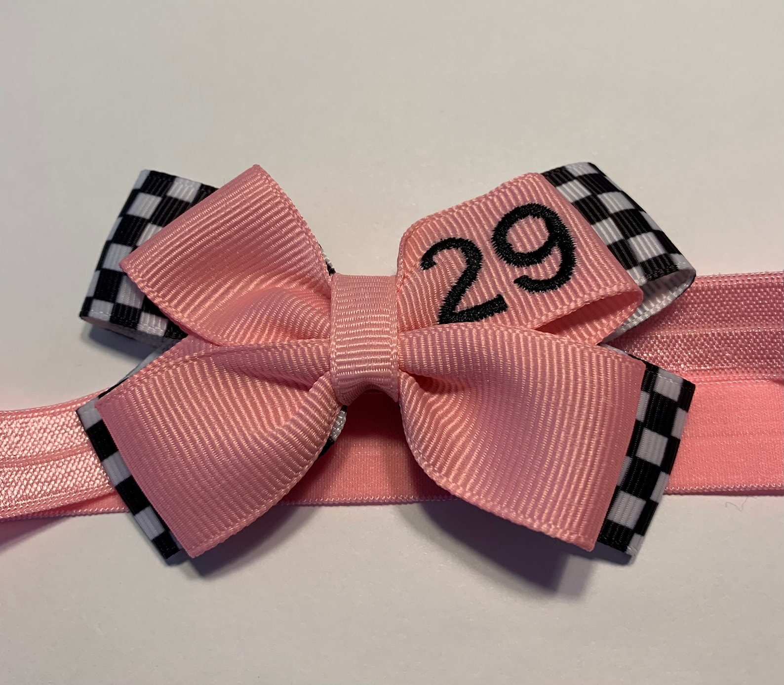Pink with Black & White Checkered Checker Racing Flag NASCAR | Etsy