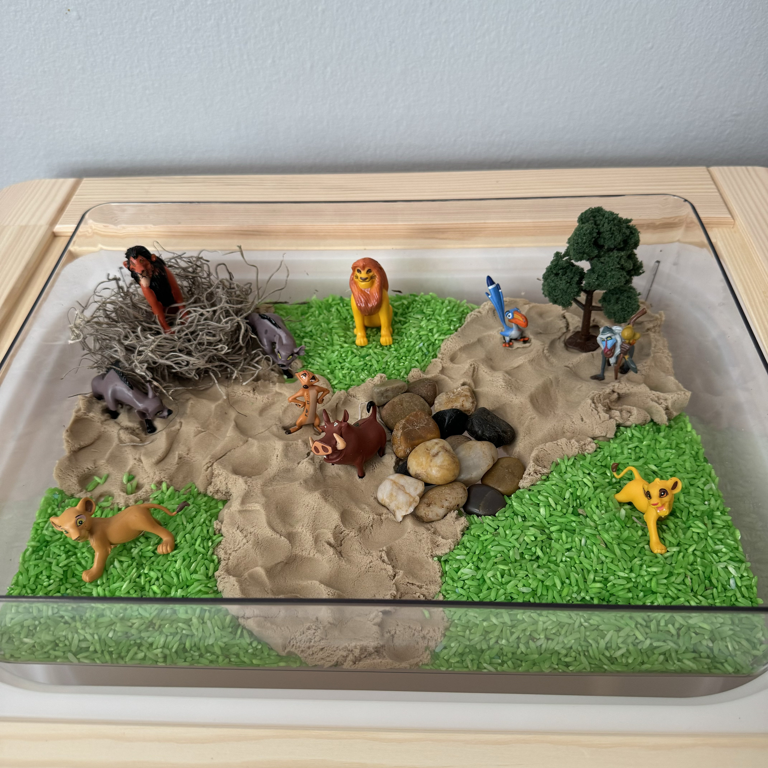 Lion King Sensory Bin, Montessori Toy, Kids Activity, Summer Activity ...