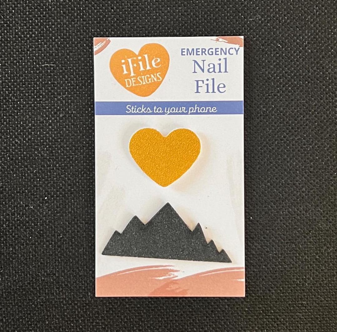 Emergency Nail File - Mountains - Etsy