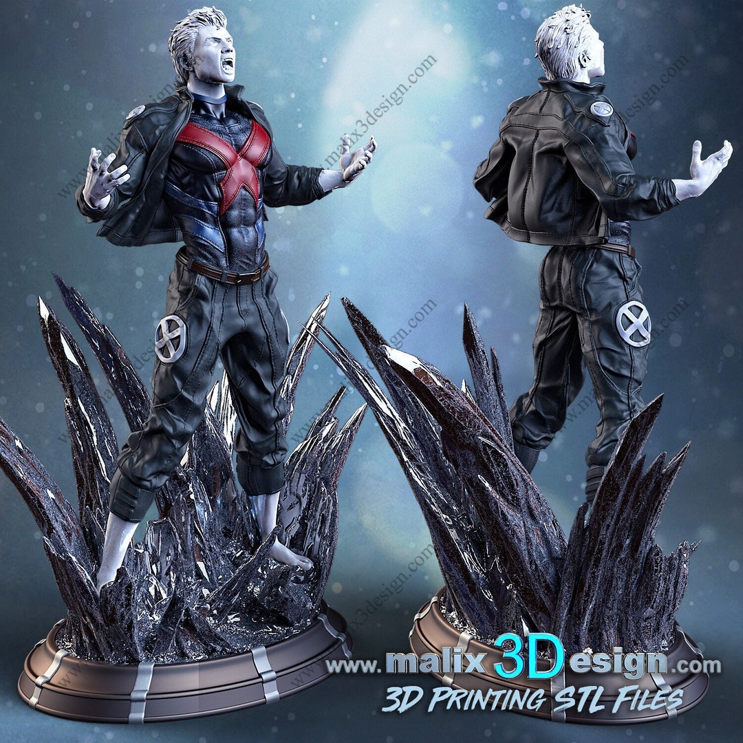 1/6th Scale Iceman Fan Art Resin 3D Printed Figure Unpainted ...