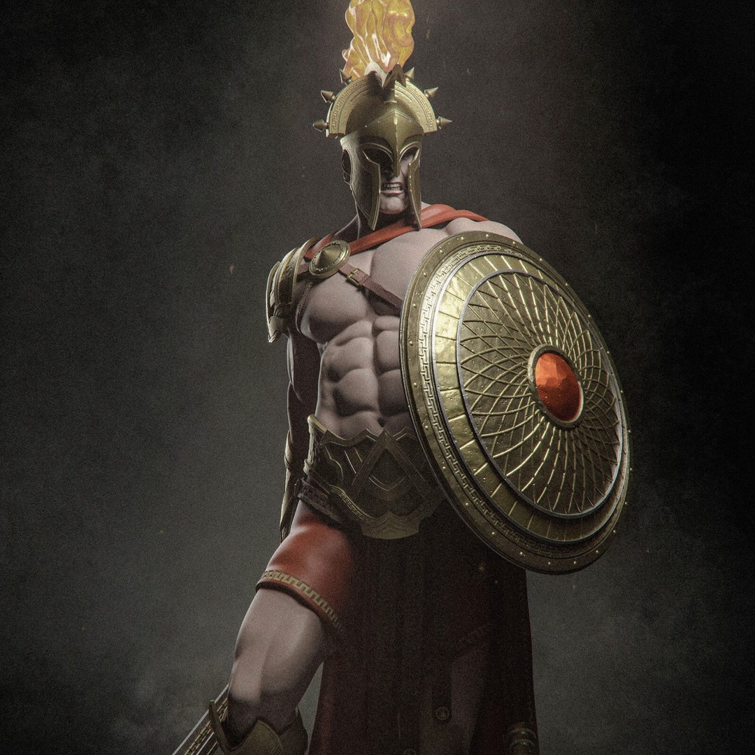 1/6th Scale Ares Fan Art Resin 3D Printed Figure Unpainted/unassembled ...