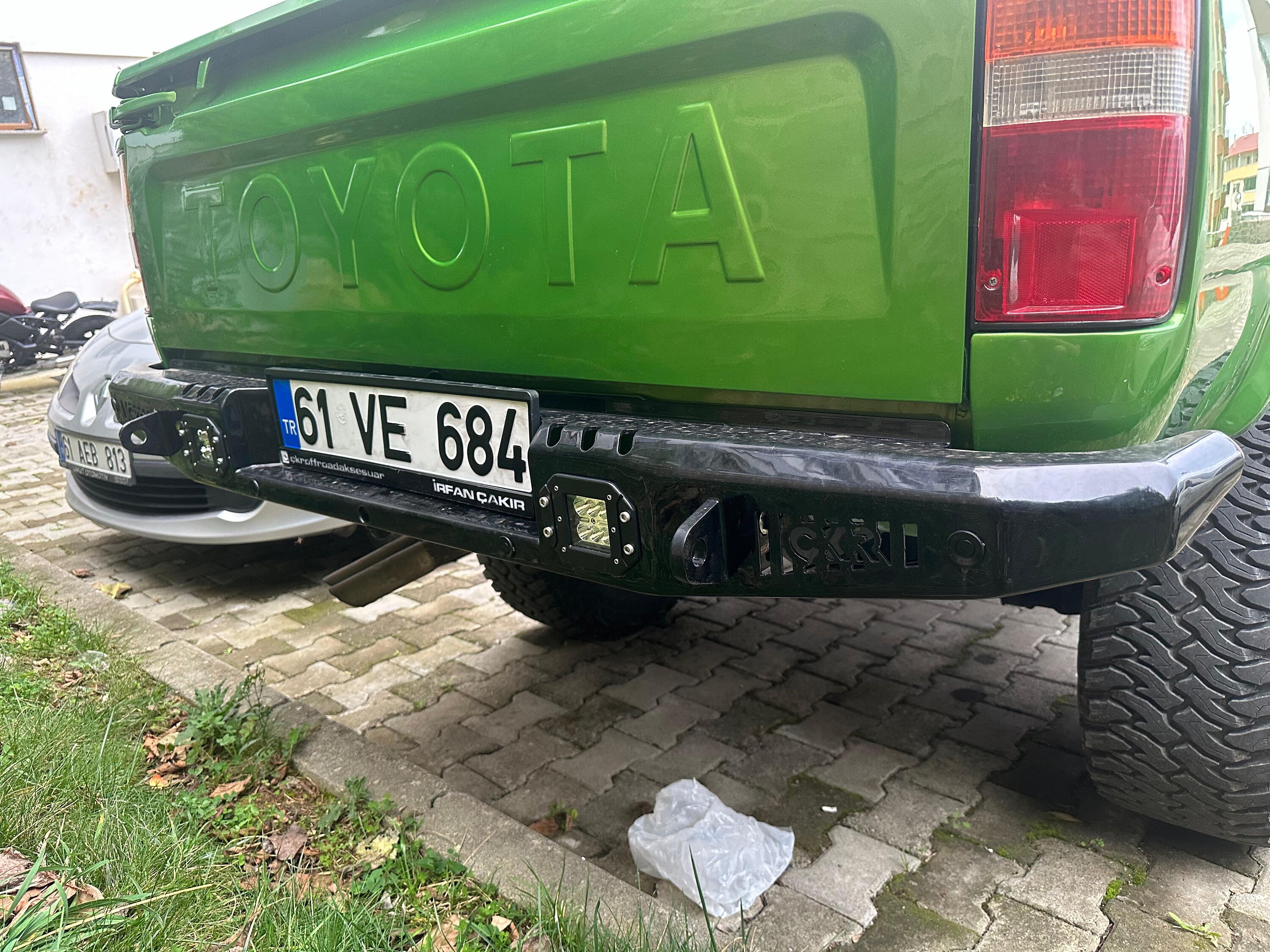 Steel Rear Bumper Design for Toyota Hilux LN65/LN85/LN106/LN145 ...