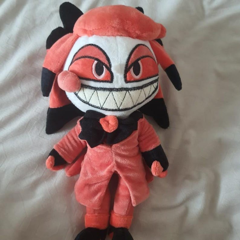 Alastor Plush Toy Hazbin Hotel Tv Series Toys - Etsy
