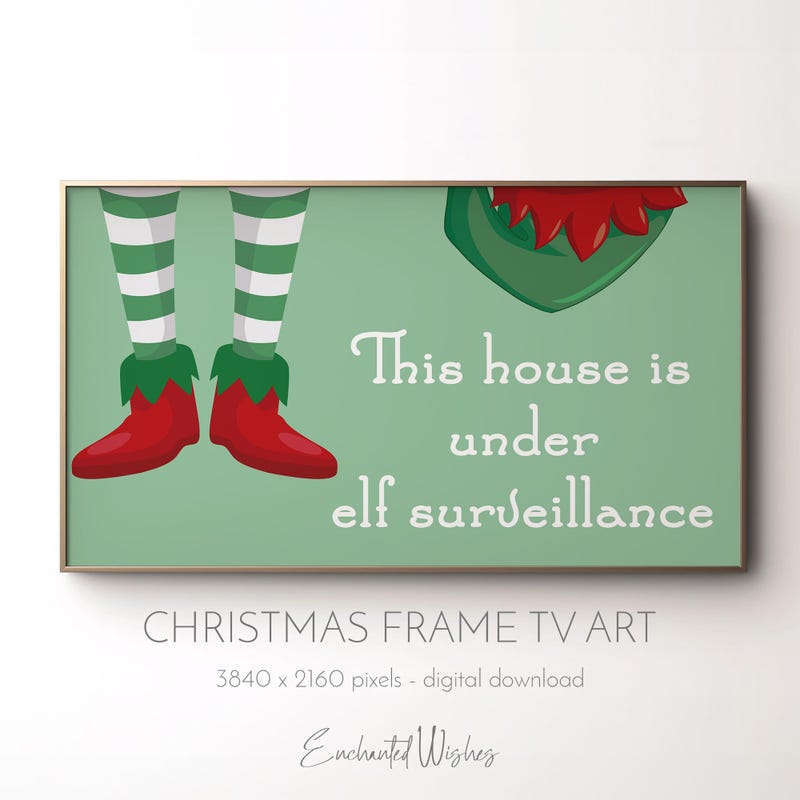 Elf Surveillance - Etsy