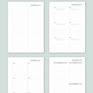Household Planner Set PRINTABLE, Home Management Journal, Home ...