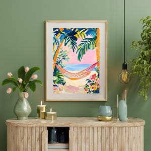 Matisse Beach Print PRINTABLE Trendy Coastal Poster Maximalist Wall Art ...