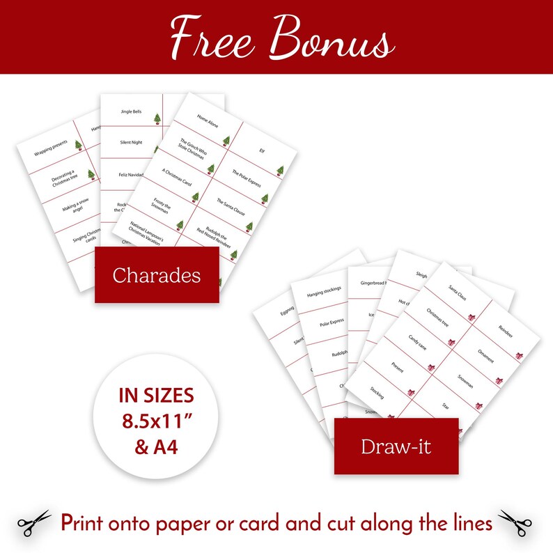 Christmas Trivia Bundle | 20 PRINTABLE Holiday Quiz Games for Family ...
