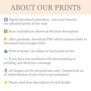 Red & White Christmas Print Bundle Set of 14 PRINTABLE Wall Art ...