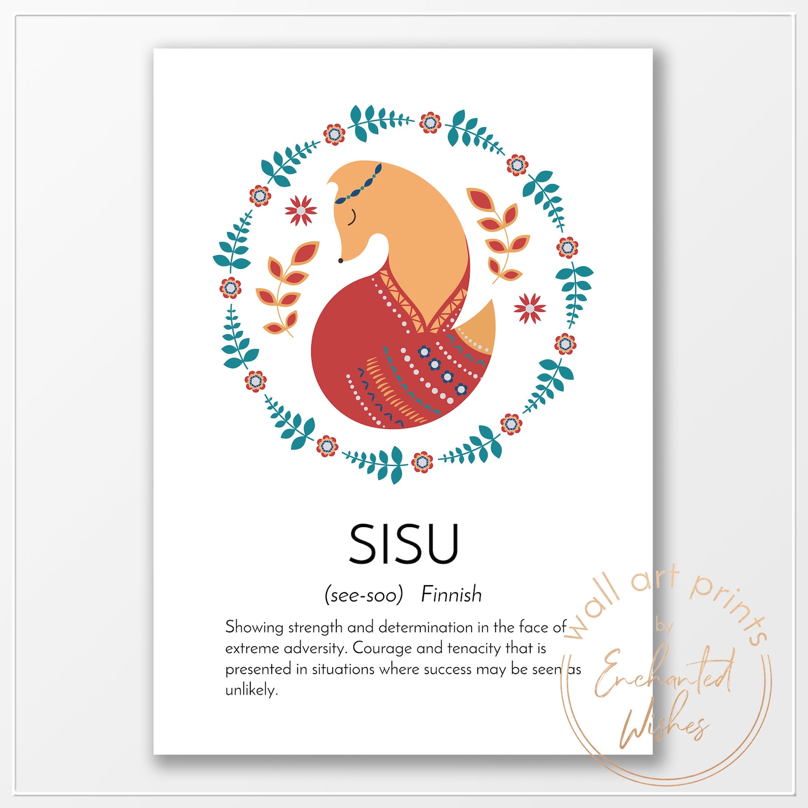 Scandi Definition Prints PRINTABLE Set of 4, Scandinavian Prints ...