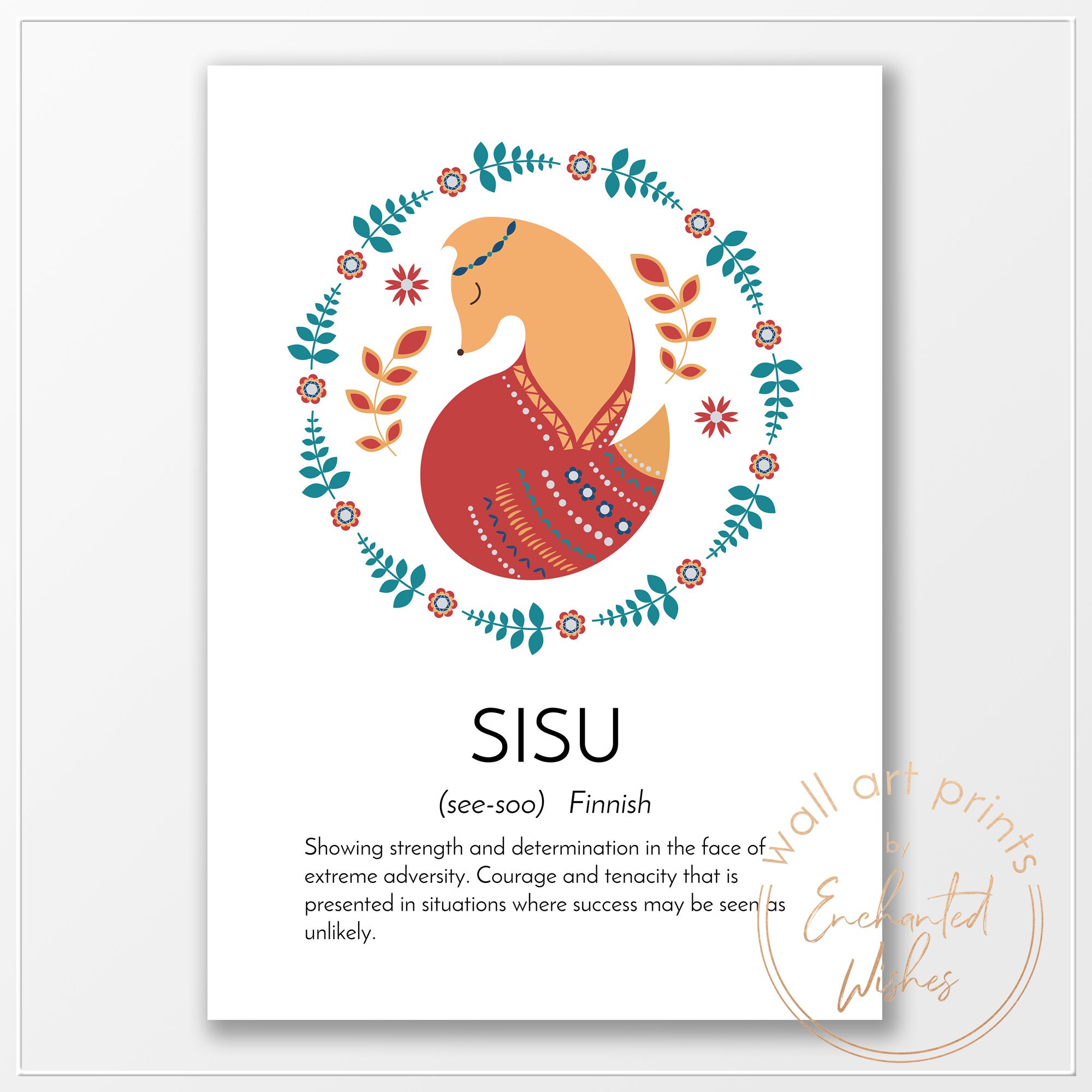 Scandi Definition Prints PRINTABLE Set of 4, Scandinavian Prints ...