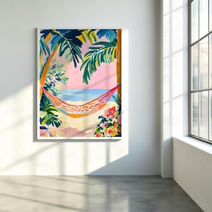 Matisse Beach Print PRINTABLE Trendy Coastal Poster Maximalist Wall Art ...