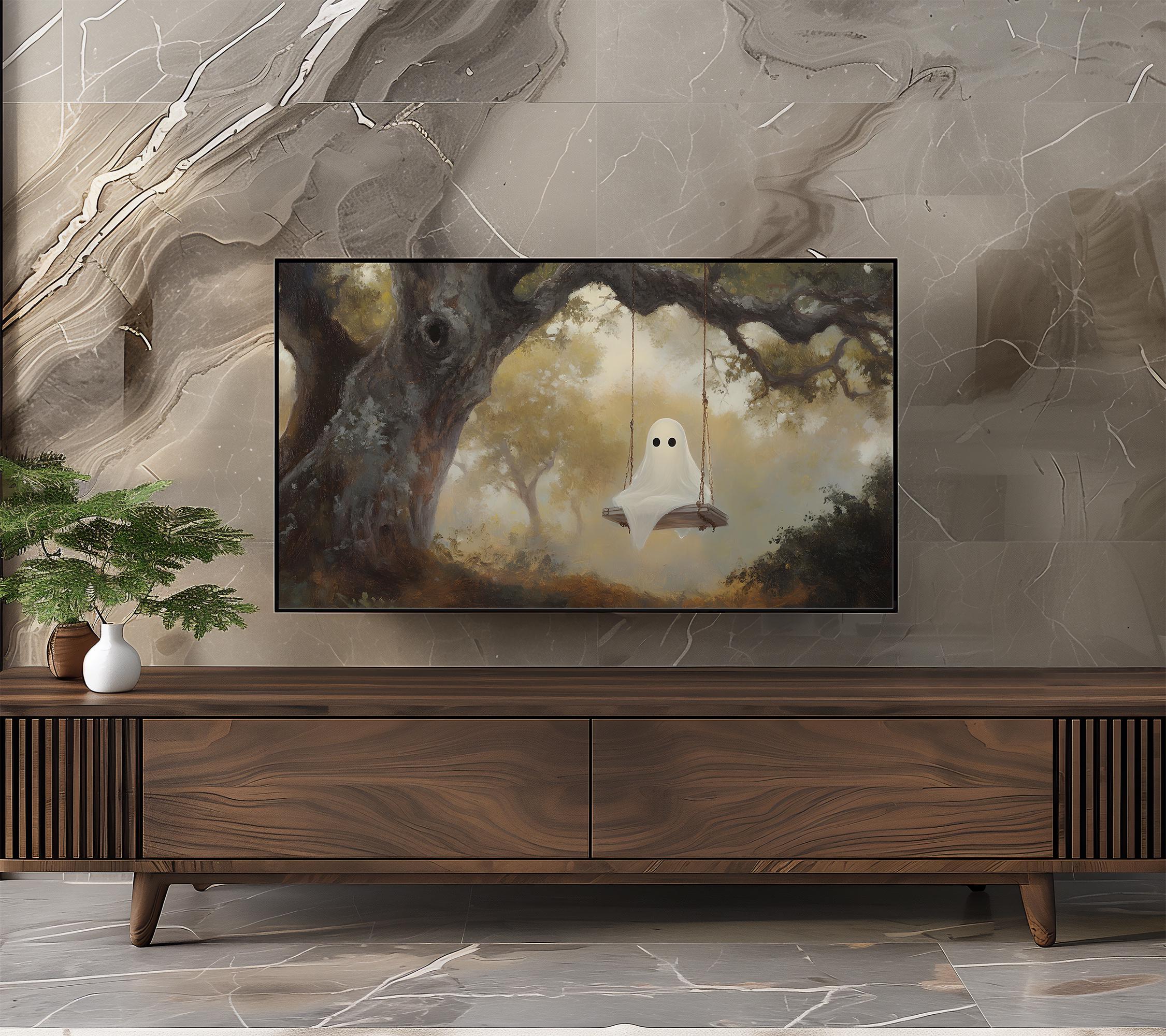 Halloween Frame TV Art Set for Samsung Frame TV Spooky Bundle Cute ...