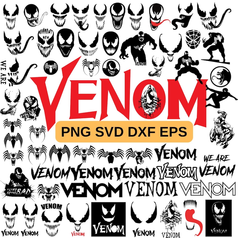 Venom Svg - Etsy
