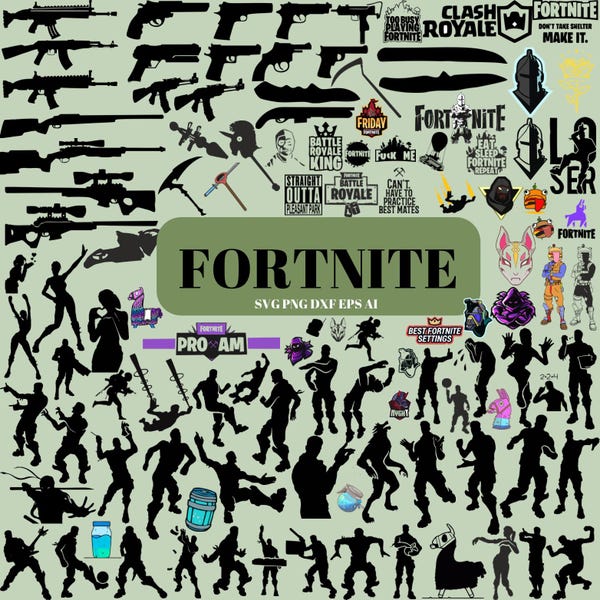 Fortnight Svg - Etsy