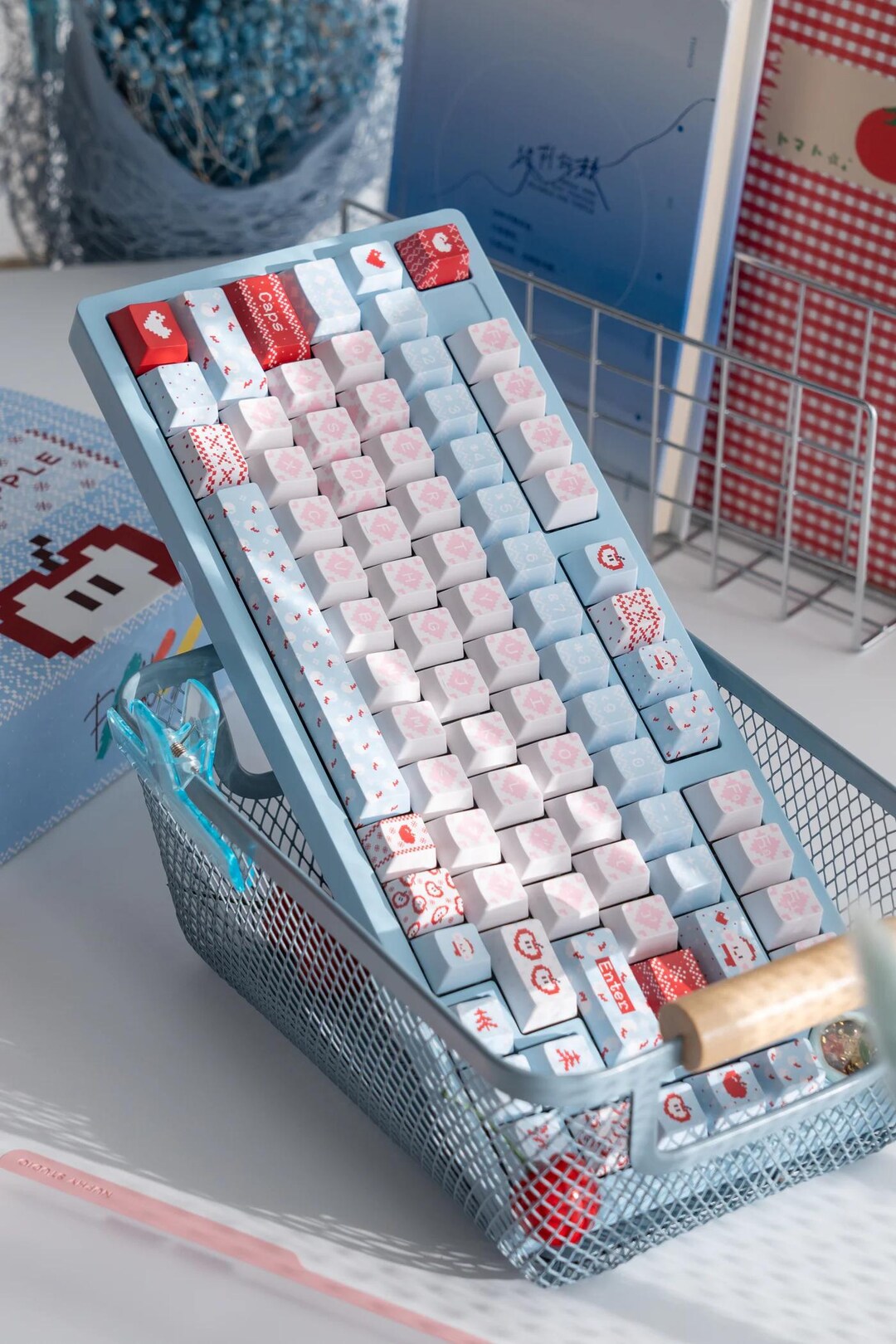 Frosted Apple OEM PBT Full Set Keycaps - Etsy