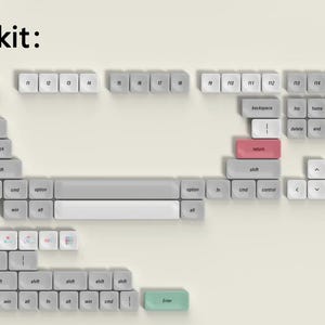 LCK Retro Theme Low Profile Keycaps 6kits.【a Very Limited and Rare ...