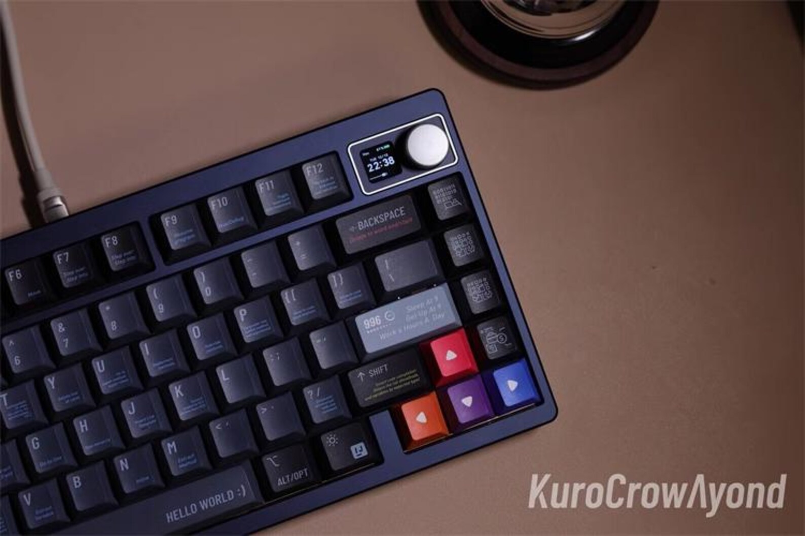 Programmer-themed hello World Keycaps Black/white/grey - Etsy UK