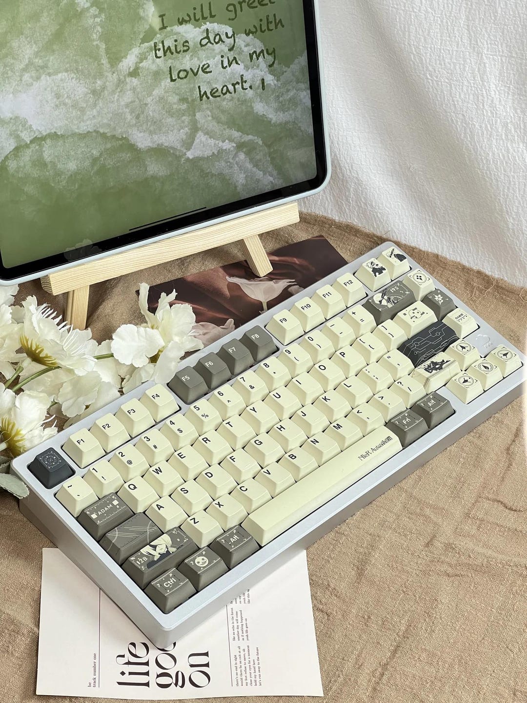 Nier: Automata Themed Cherry PBT Full Set Keycaps - Etsy UK