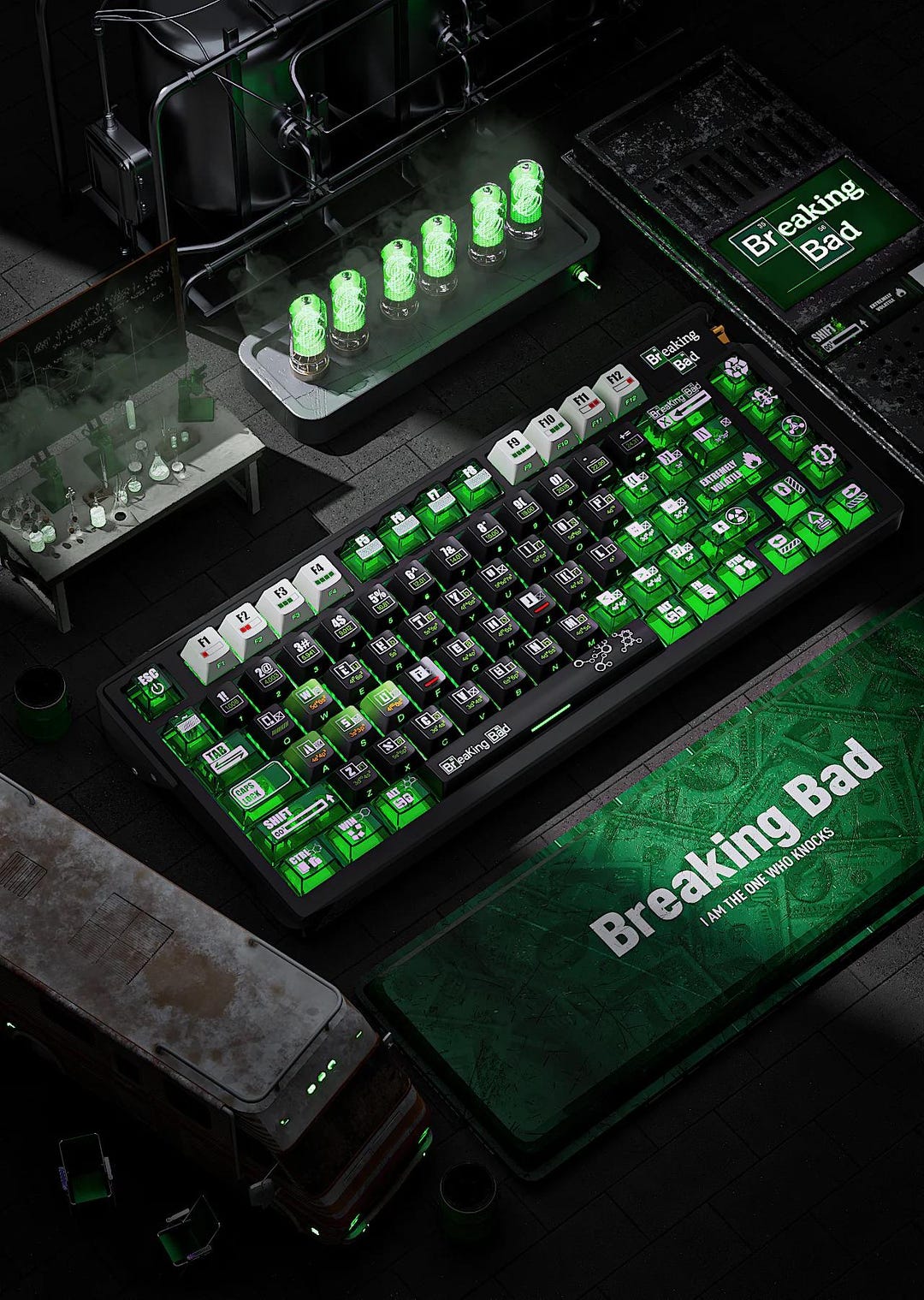 Keycaps Heisenberg From Breaking Bad Preorder - Etsy