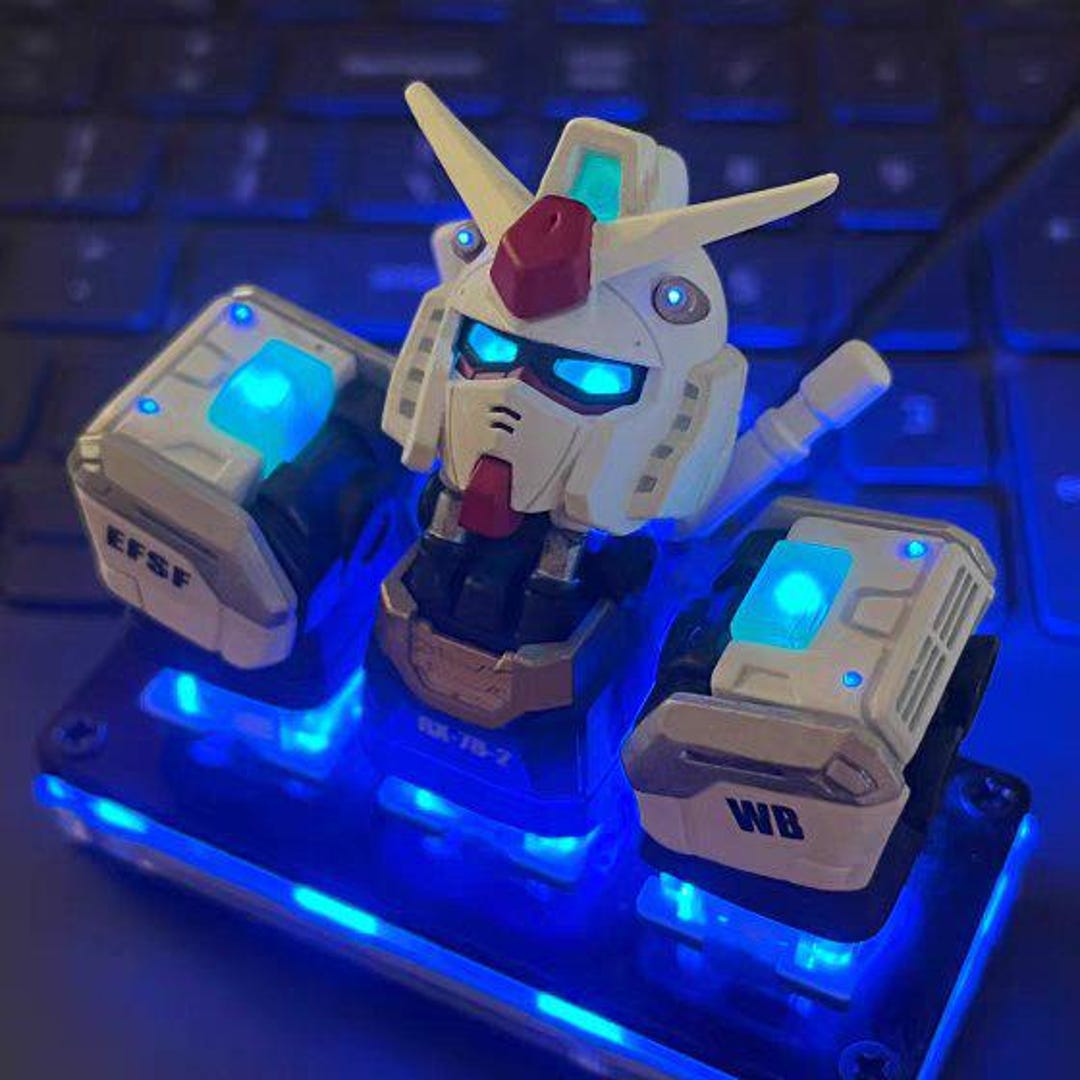Artisan Keycaps Gundam Handmade Keycaps 3-keys Combo/1-key - Etsy