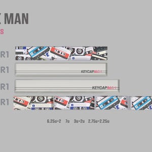 Walkman-themed Cherry PBT Custom Mechanical Keyboard Keycaps - Etsy