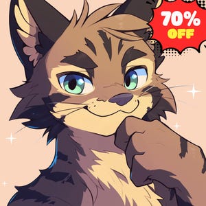 Furry Comms | Fury | Furry Icon | Icon | Chomper | Reptile Art Comms ...