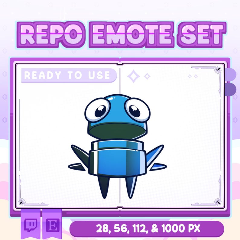 REPO Emote Set, REPO Emote, 1 Pack REPO Emote, Shock Emote, Repo, Repo ...